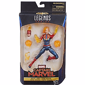 Captain Marvel Legends Figure (Binary Form)