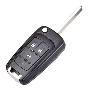 ZENITHIKE Replacement Keyless Entry for Smart Proximity Remote Key Fob Uncut Ignition Keyless 4 Buttons 10 11 12 13 14 15 16 for Chevy for Camaro for Cruze for Equinox for Malibu X 1 Ship from USA