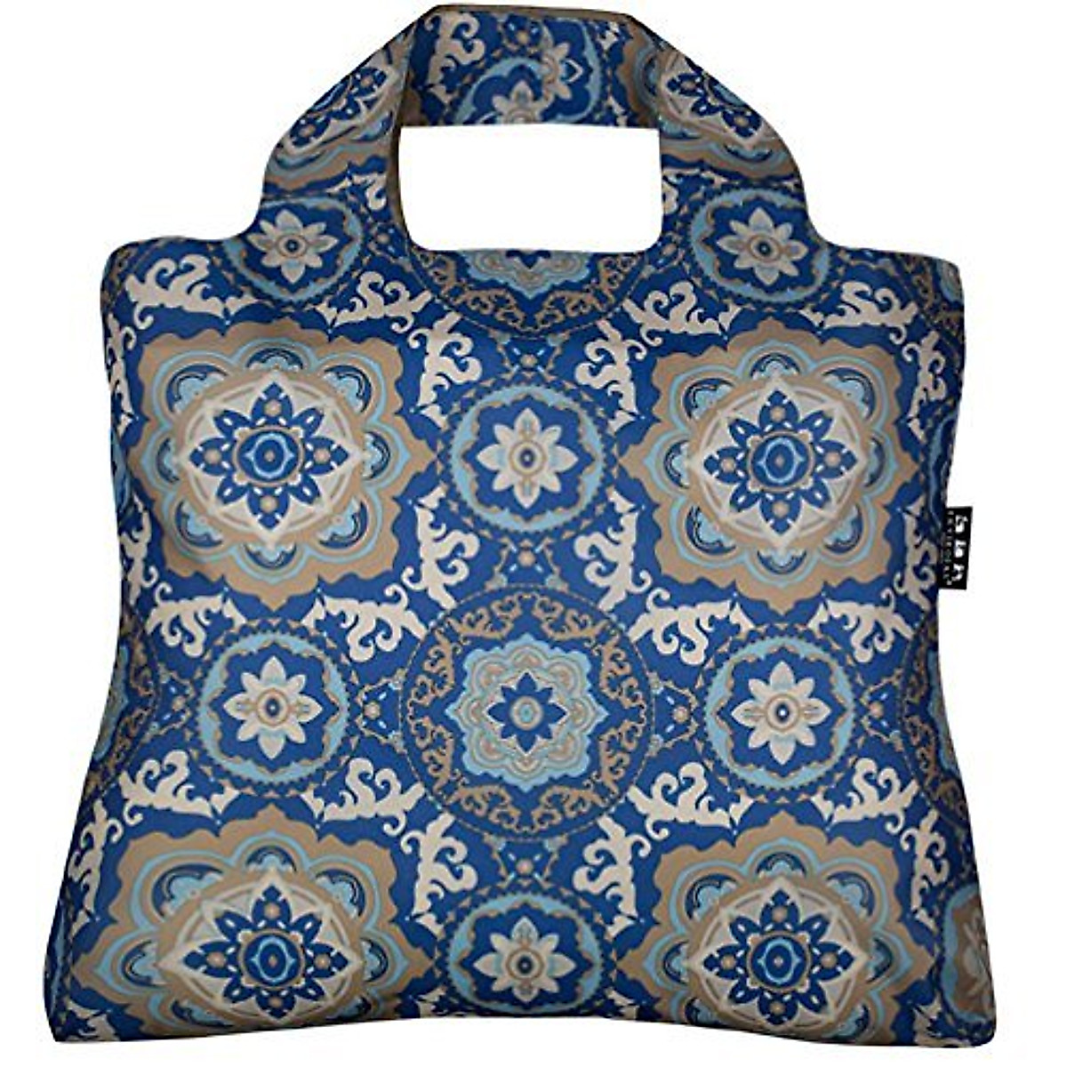 Envirosax Reusable Grocery Bag, Set of 5 Eco-friendly Shopping Tote Bag, ML.P Mallorca Pouch, Multicolored