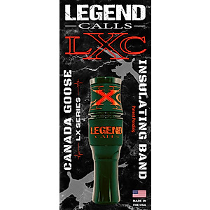 Legend Calls LXC Red-Canada Goose Call, Insulating Band Technology
