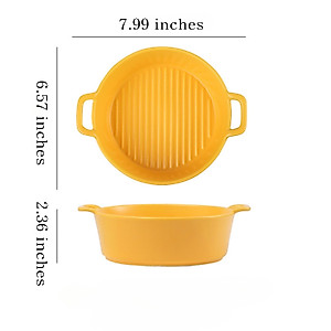 GOVNPJ Microwave Grill Pan, Micro Cookware Grill & Crisper Pan with Lid Cookware for Grilling, Reheating, and Cooking a Variety of Dishes