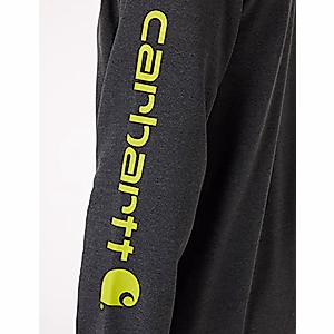 Carhartt mens Loose Fit Midweight Sweatshirt fashion hoodies, Carbon Heather, X-Large US