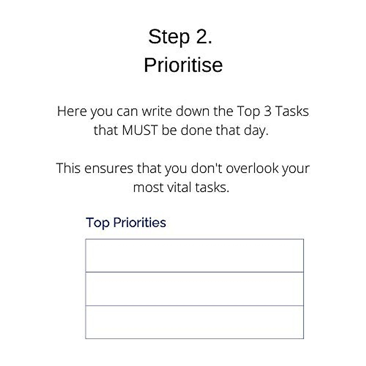 The Time Box Daily Time Management Planner - Time Blocking To Do List Planning Pad, Blank Hourly Notepad - Personal Organizer Notepad for Work - Brain Dump Agenda Notebook - 60 Undated Sheets 7" x 10"