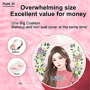 MIBA Ionized Calcium Foundation Double Cushion RX Refill 25 g / 0.88 oz (No 21) Big Cushion SEASON 2