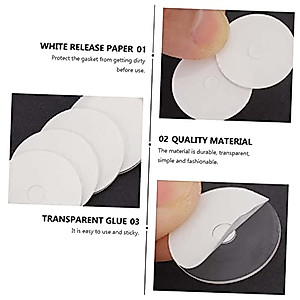 GAFOKI Bike Tire Tube 30pcs Valve Core Gasket Tire Air Pump Bike Stickers Mountain Bike Tire Gasket Mountain Bike Air Nozzle Sticker Tire Air Nozzle Mat Tire Gasket Bike Sticker Bike Tires