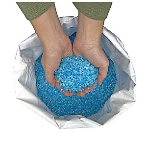 Emperor Blue Ice Melt. Environmentally Friendly Ice Melter and Pet Safe Ice Melt Effective to temperatures of -15 Degrees Fahrenheit. Comes in a 50lb Bag (1)