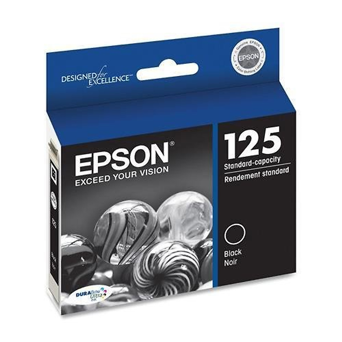 T125120 Epson DURABrite Ink Cartridge - Black - Inkjet - 1 Each