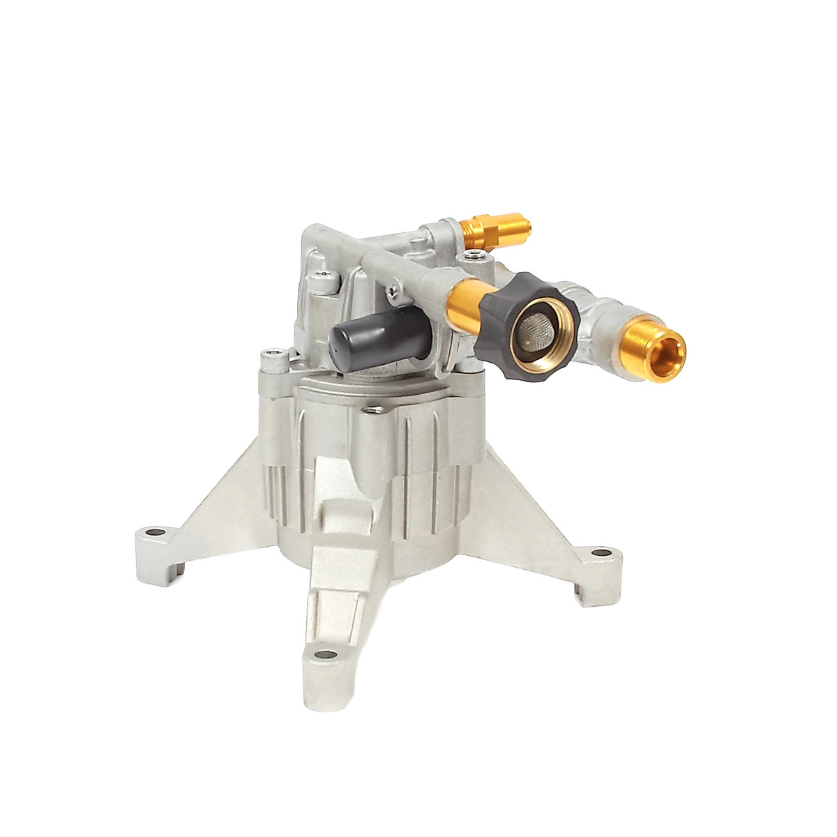 OEM Technologies 90026 Vertical Axial Cam Replacement Pressure Washer Pump Kit, 3100 PSI, 2.4 GPM, 7/8" Shaft, Includes Hardware and Siphon Tube, for Residential and Industrial Gas Powered Machines