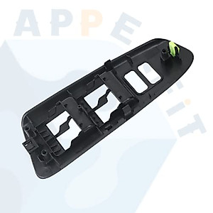 APPERFiT Window Switch Bezel Cover Trim Front Door Left Driver Side Compatible with 2012-2015 Toyota Tacoma Replaces 74202-04040