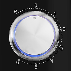 Kitchen Stand Mixer, 6.5 Qt Mixing Bowl, 660W 6+P Speeds Tilt-Head Food Mixers,Kitchen Electric Stand Mixer with Dough Hook, Wire Whip, Beater((Black)