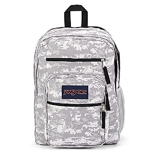 Big Student, Large Backpack, 34 L, 43 x 33 x 25 cm, 15in laptop compartment, 8 Bit Camo, One Size, Big Student