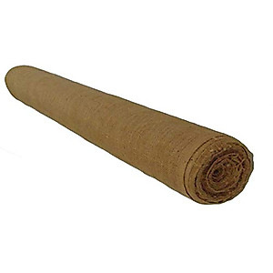 36-Inch Wide x 150 feet Long, Burlap Fabric Roll | 36" by 50 Yards | Non- Fraying| Wide and Tightly Woven | Outdoor Wedding Aisle Runners roll