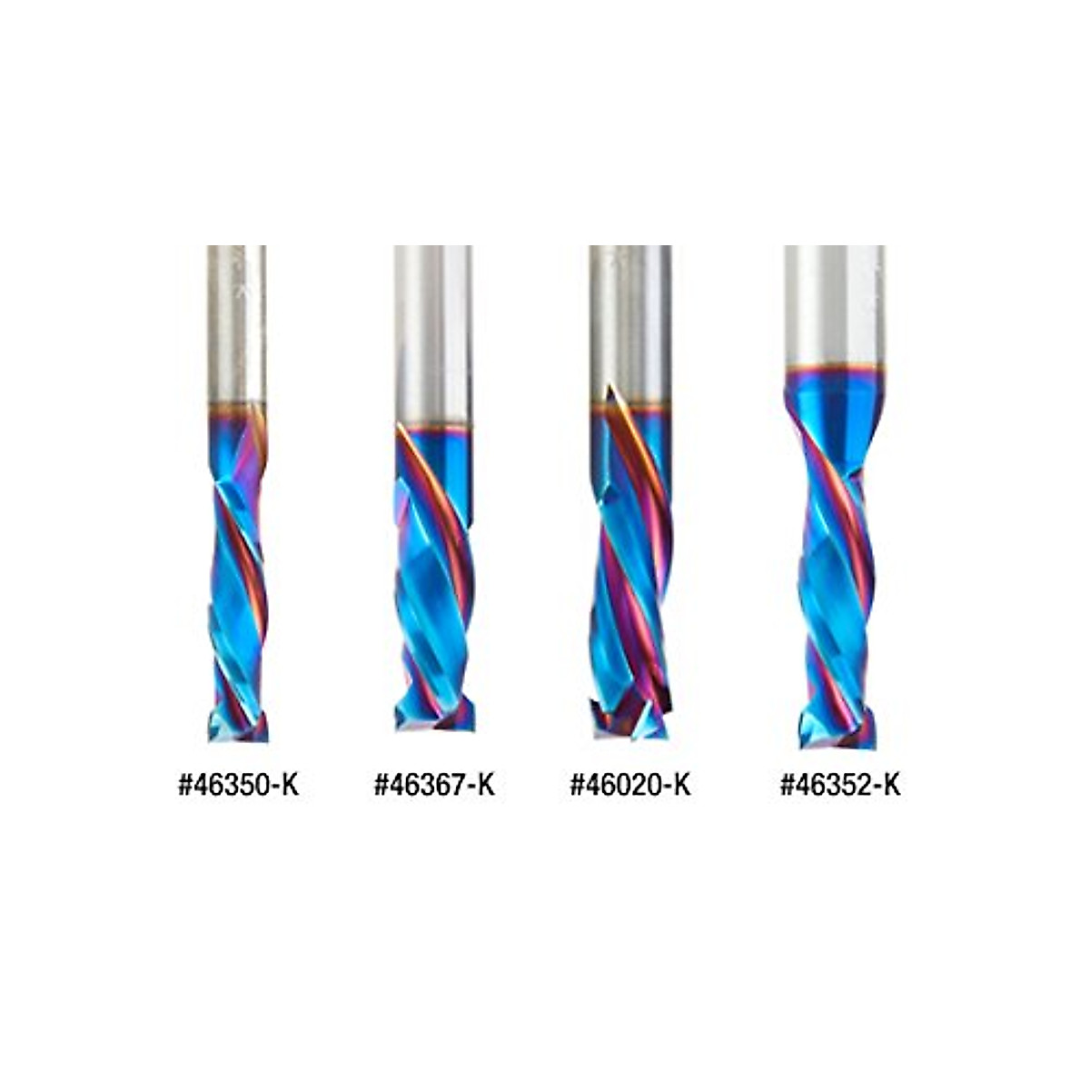 Amana Tool - 46352-K CNC Solid Carbide Spektra Extreme Tool Life Coated Mortise Compressio