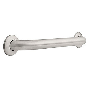 Franklin Brass 5618 1-1/2-Inch x 18-Inch Concealed Mount Safety Bath and Shower Grab Bar, Stainless