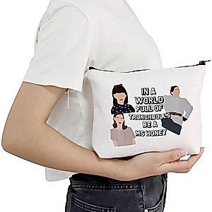 POFULL Movie Inspired Gifts In a World of Trunchbulls be a Ms. Honey Zipper Pouch Bag Fan Gift (MS HONEY bag)