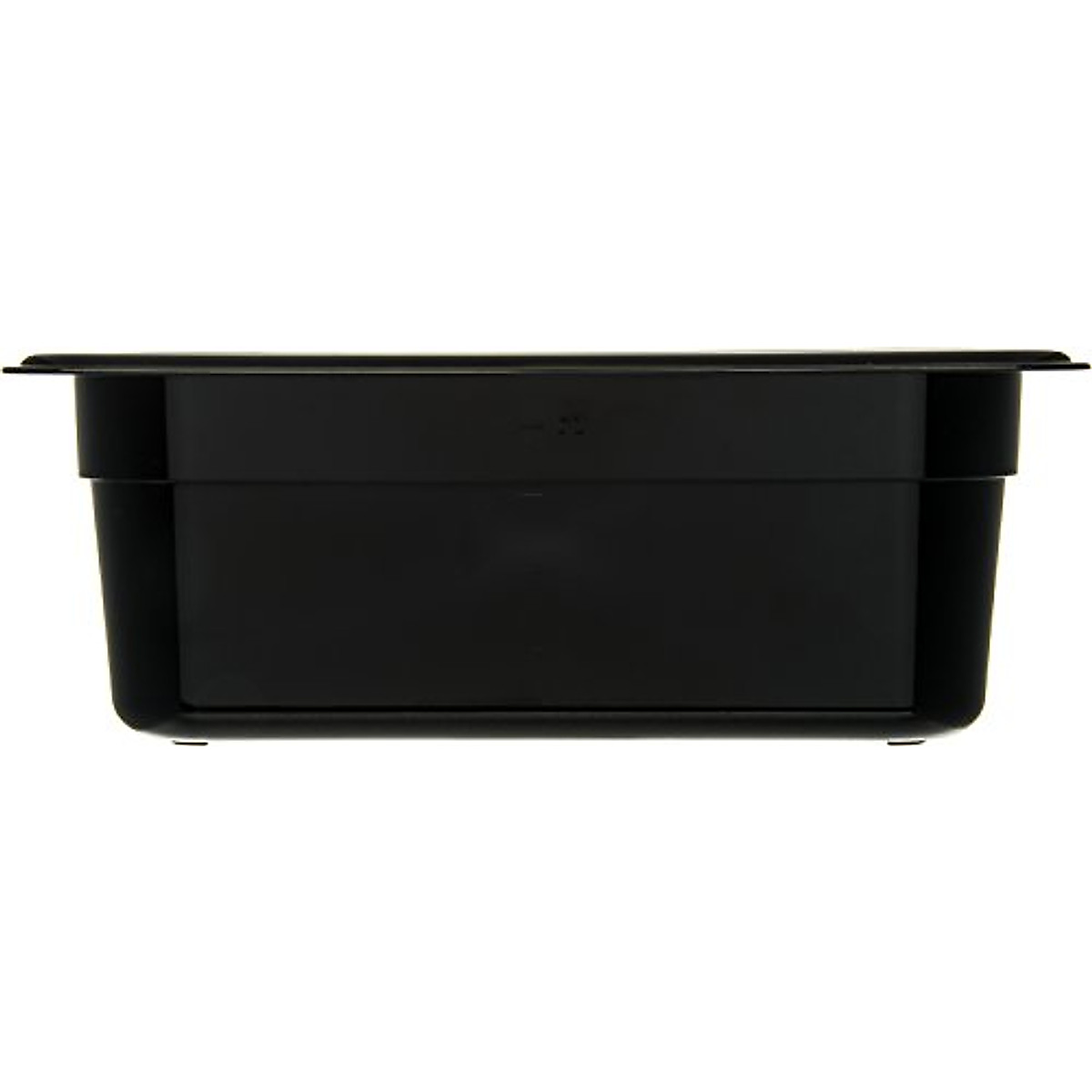 CFS 3068103 StorPlus Fourth Size Food Pan, Polycarbonate, 4" Deep, Black, Model Number: 3068103-E