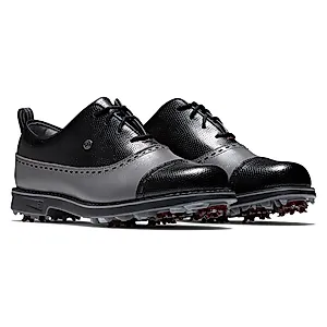 FootJoy Women's Premiere Series Golf Shoe, Charcoal/Black, 7