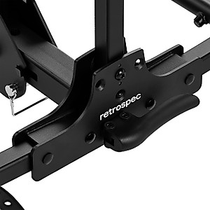 Retrospec Endeavor 2-E-Bike Hitch Mount Rack for Cars, Trucks, SUVs - 160lb Max Weight, Accommodates Electric Bikes with 20-29" Wheels - Foldable, Anti-Rattle, Compatible with 2" Class III Hitch