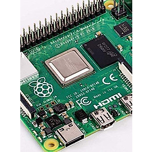 Raspberry Pi 4 Computer Model B 8GB Single Board Computer Suitable for Building Mini PC/Smart Robot/Game Console/Workstation/Media Center/Etc.