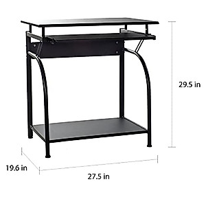 OneSpace Stanton Computer Desk, White Oak
