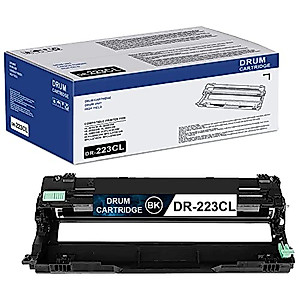 1-Pack Black 𝑯𝒊𝒈𝒉 𝒀𝒊𝒆𝒍𝒅 DR223CL DR-223CL Drum Unit, LVE Compatible Replacement for Brother DR223 DR-223 MFC-L3770CDW L3710CW L3750CDW L3730CDW HL-3210CW 3230CDW 3270CDW 3230CDN Printer