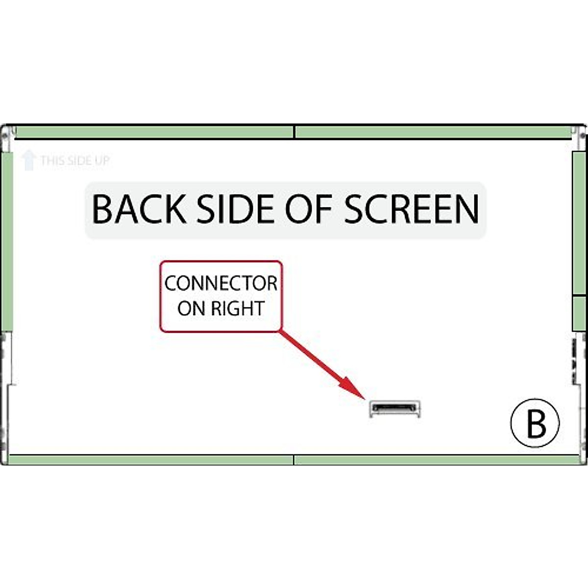 HP PAVILION DV7-3079WM LAPTOP LCD SCREEN 17.3" WXGA++ LED DIODE (SUBSTITUTE REPLACEMENT LCD SCREEN ONLY. NOT A LAPTOP )