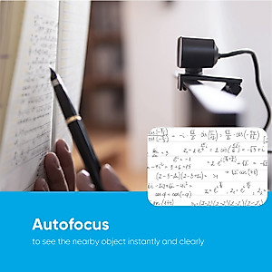 HiLook U14P 2K HD Webcam with Noise-Canceling Mic, Autofocus & Privacy Cover, Low Light Correction Computer Camera, USB Streaming Web Camera for Zoom/Skype/Microsoft Teams/FaceTime, PC/Mac/Laptop