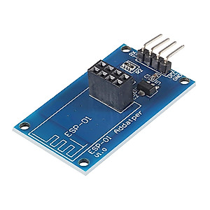 AITRIP 10PCS ESP8266 Serial Wi-Fi Wireless ESP-01 Adapter Module 3.3V 5V Compatible for Arduino
