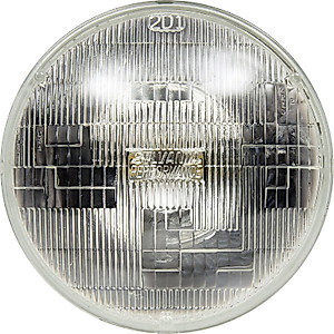 SYLVANIA - H6024 XtraVision (7 inch Round) Sealed Beam Headlight - Halogen Headlight Replacement PAR56 Delivers More Downroad Visibility (Contains 1 Bulb)
