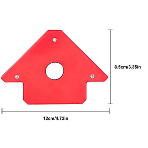 Welding Magnetic Holder 25 LBS Angle Arrow Soldering Locator Welding Magnetic Holder Welder Soldering Tool Accessories