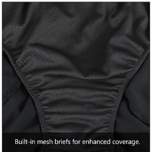 BALEAF Women's 3" Running Athletic Shorts Quick Dry Gym Workout Shorts with Pockets Black Size M