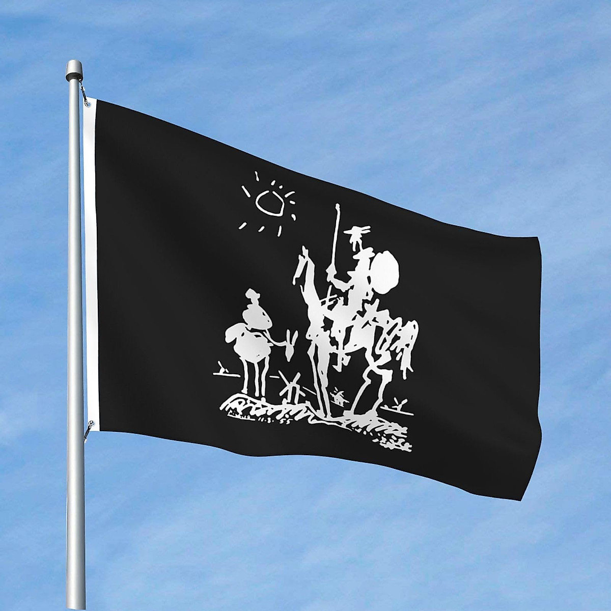 Picasso Don Quixote Flag 4x6 Ft Outdoor Decoration Banner Yard Flag With Grommets