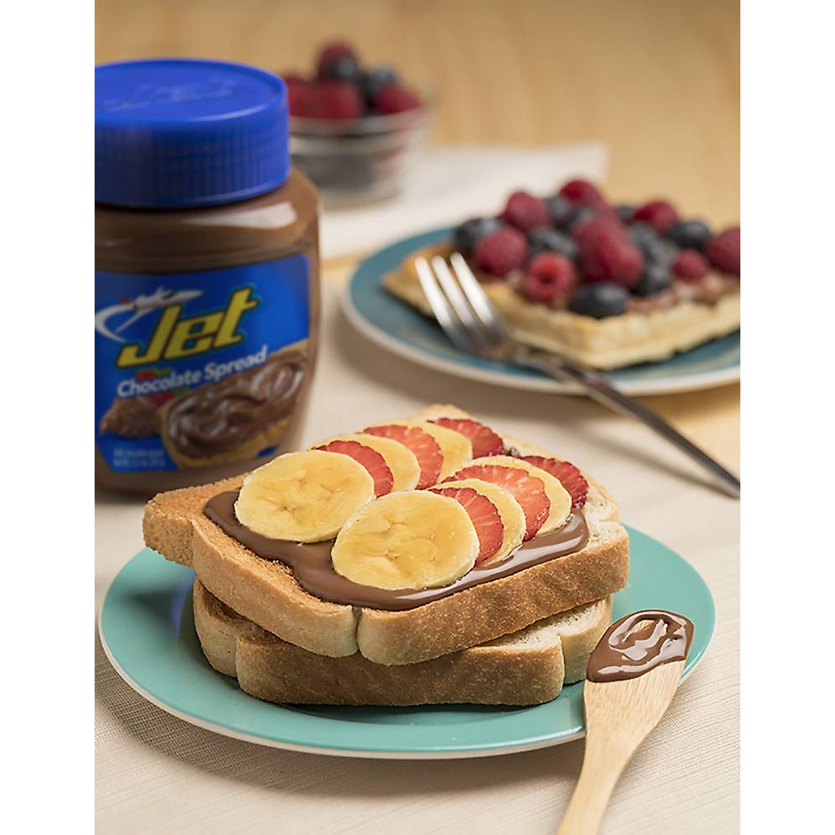 JET CHOCOLATE SPREADABLE | 12.3 OZ (Pack of 1)