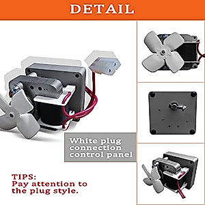 FCCUM Replacement 1.6 RPM Auger Motor Kit，Compatible with Traeger/Pit Boss Wood Pellet Grills& Camp Chef Smoker Grill, BBQ Auger Motor