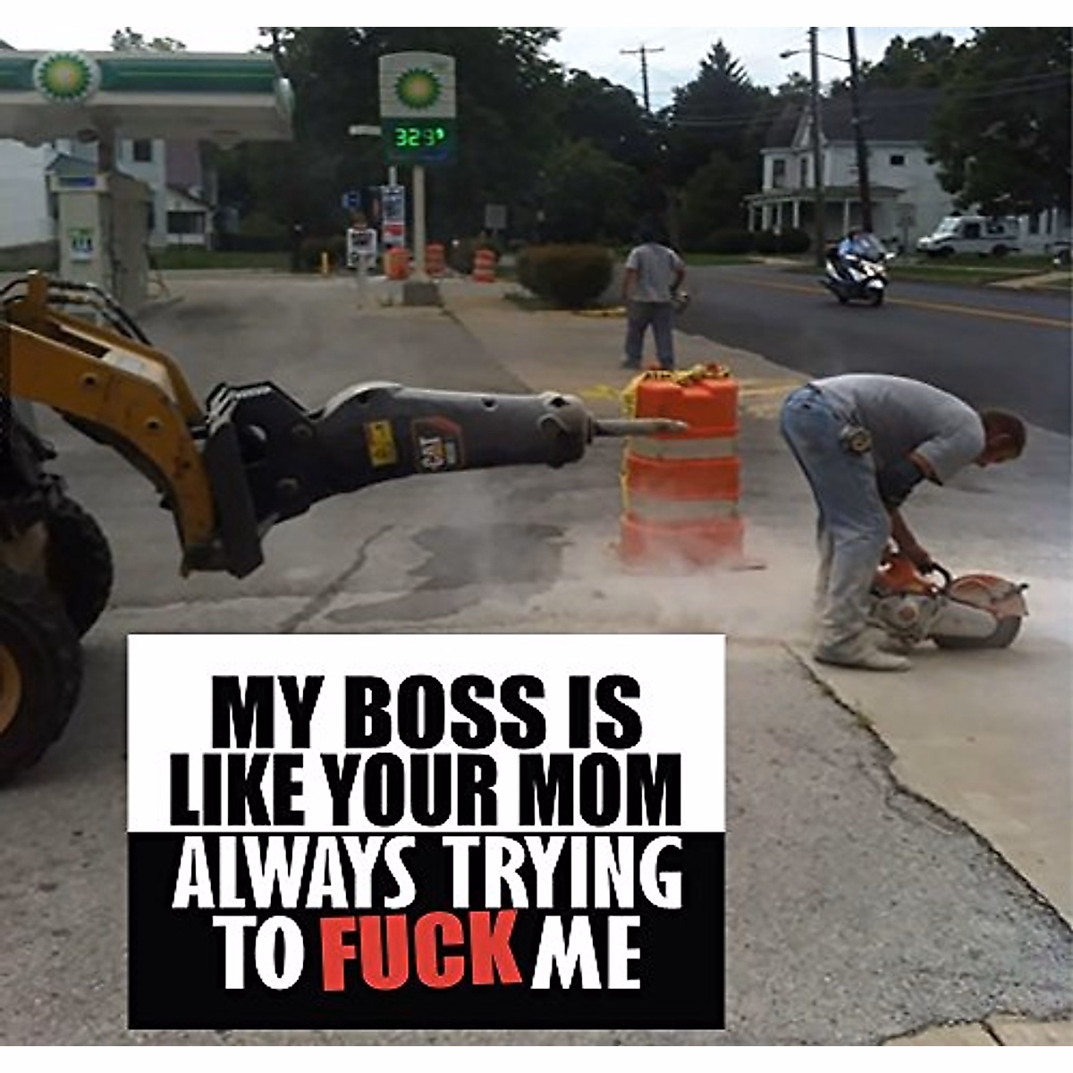 America First Funny Adult Hard Hat Stickers. 10 Pack with Skull and Slogans for Laugh at Work. Hilarious Decals for Helmet, Construction, Mechanic, Union, Welder, Tool Box, Union, Military, Veterans. Made in USA!