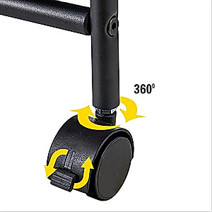 Home Multifunctional Storage Shelf with Lockable Wheels, 4 Tier Shelf+4 Tier Pull-out Storage Unit Materials Storage Rack Anti-collision Kitchen Organizer Rack for Bread, Kitchenware, Microwave