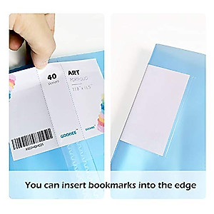 Art Portfolio Case Presentation Folder - Decent 11.8'' X 16.5'' Portfolio Folder for Artwork - Great Art Organizer for Storing Artwork and Other Important Documents - Durable and Easy to View