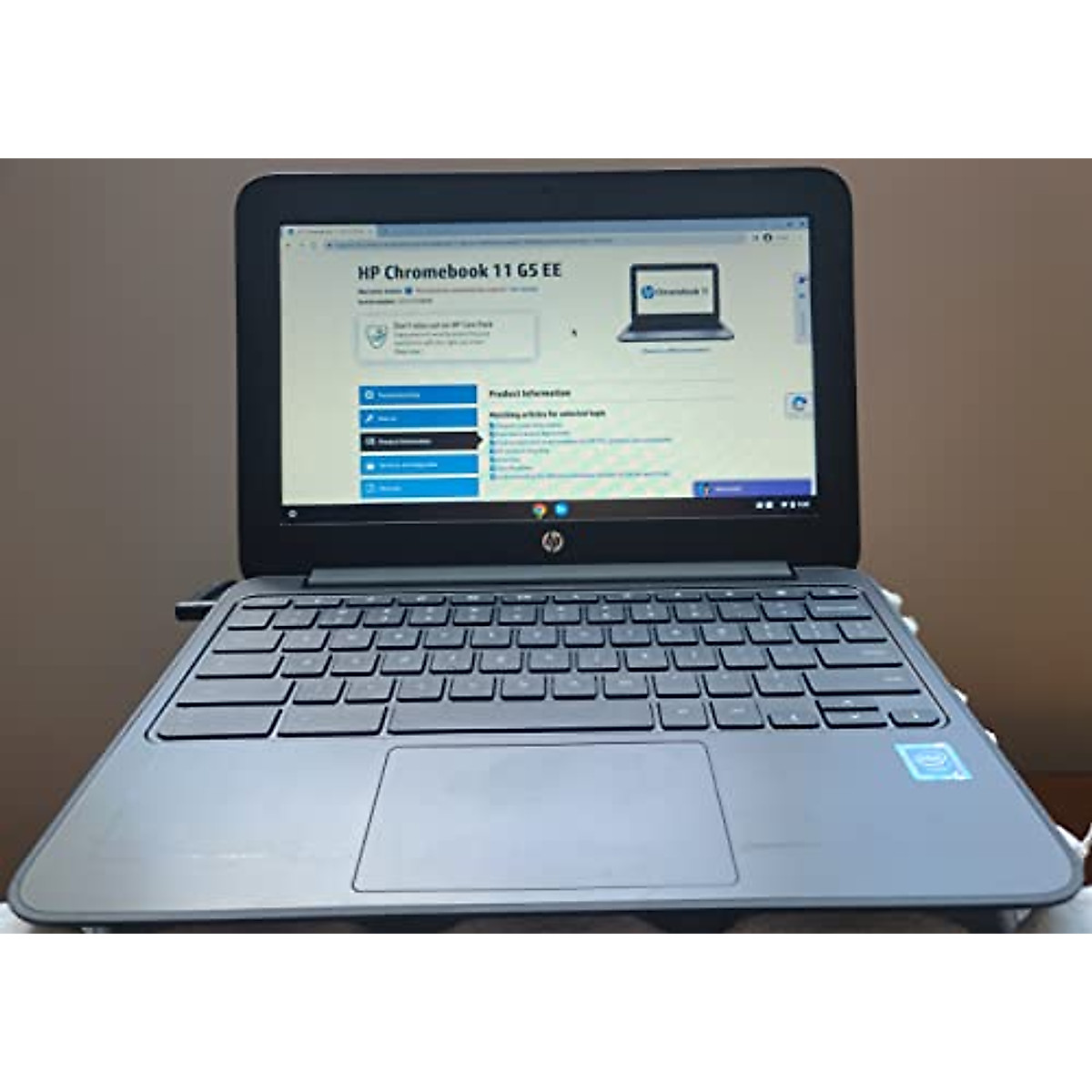 Chromebook 11 G5 EE - Intel 1.6GHz - 16 GB SSD - 4 GB Ram - 1FX82UT