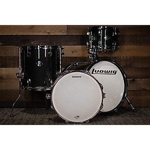 Ludwig Breakbeats by Questlove 4-Piece Drum Shell Pack (Black Sparkle)