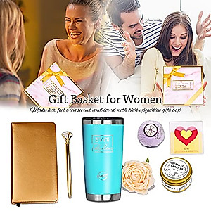 Birthday Gifts for Women-Christmas Gifts for Friends Female Mothers Day Gifts for Mom from Daughter Best Friend Box Gifts for Women Who Have Everything Gifts for Her Luxury Novelty Baskets Gifts Set