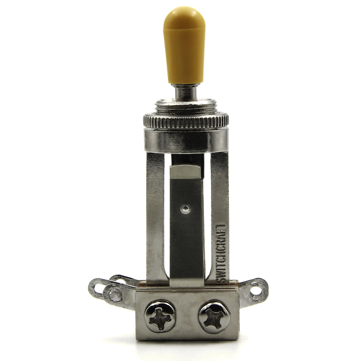 Switchcraft 3way Toggle Switch Long Frame with Amber Tip for Gibson Les Paul