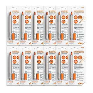 Slice 10416-CS New Precision Cutter 10416, Craft Cutter, Micro-Ceramic Blade Lasts up to 11x Longer Than Metal, Hobby Knife With Precision Blade, Replaceable Blade (12 Pack)