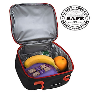 Truck Backpack with Lunchbox for Boys, Child's Backpack and Lunch Bag Set