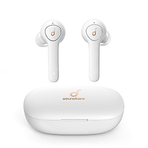 Soundcore Anker Life P2 True Wireless Earbuds, Clear Sound, USB C, 40H Playtime, IPX7 Waterproof, Wireless Earphones for Work, Home Office