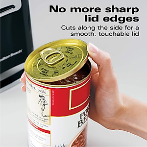 Hamilton Beach Cordless Electric Can Opener Bundle with Automatic Smooth Edge Opener