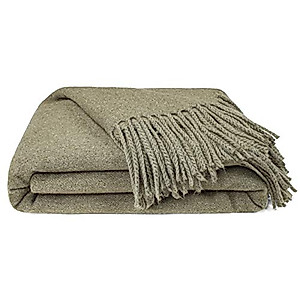 UnderZero Eco Frendly Warm Blanket for Couch Sofa Chair Bed (55×75 Inches) ,Soft Cashmere Like Lightweight Outdoor Throw Blanket