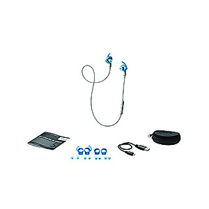 Jabra SPORT COACH (Blue) Wireless Bluetooth Earbuds for Cross-Training - Retail Packaging