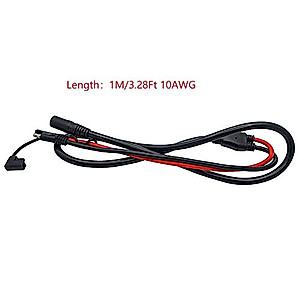 SolarEnz DC8mm Female to SAE Connector Perfectly Compatible with Solar Panel Solar Plug Outlet RV Solar Plug Power Pack Portable Power Station