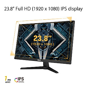 ASUS TUF Gaming VG289Q1A 28” HDR Monitor, 4K UHD (3840 x 2160), IPS, Adaptive-Sync/FreeSync, Eye Care, DisplayPort HDMI, DCI-P3 HDR 10, Shadow Boost (Renewed)