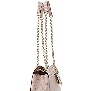 NINE WEST Clara Crossbody, Blush Logo Multi